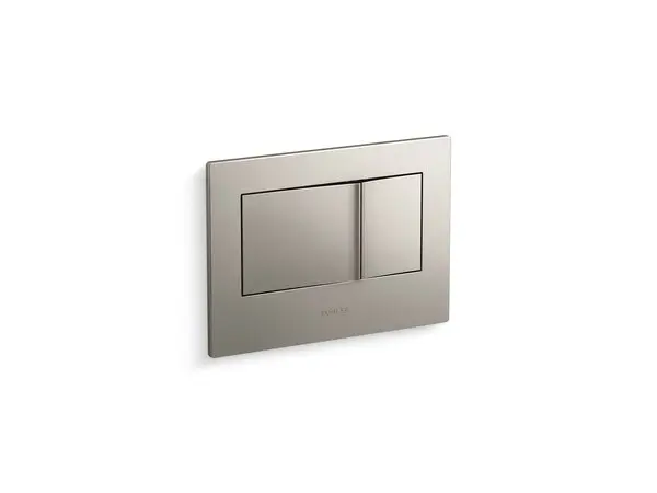 KOHLER Bevel Flush Actuator Plate For 2"x4" In-wall Tank And Carrier System - Vibrant Brushed Nickel
