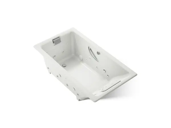 KOHLER Tea-for-two 66" X 36" Drop-in Effervescence Whirlpool Bath - One-color