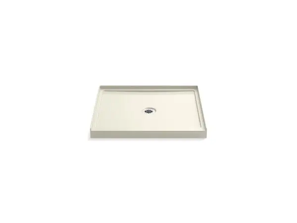 KOHLER Rely 36" X 34" Alcove Shower Base, Center Drain - One-color