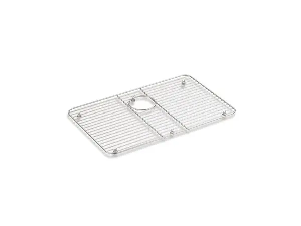 KOHLER Iron/tones Sink Rack, 22-1/2" X 14-1/4" For Iron/tones Kitchen Sink - Stainless Steel