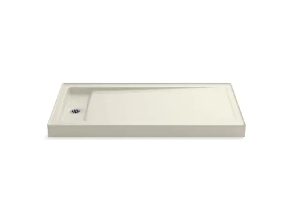 KOHLER Bellwether 60" X 32" Alcove Shower Base, Left Drain - One-color