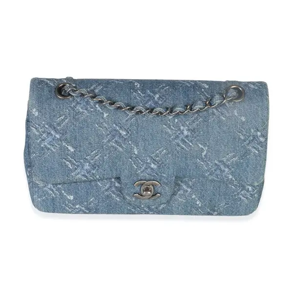 Chanel Classic Double Flap Bag - Blue