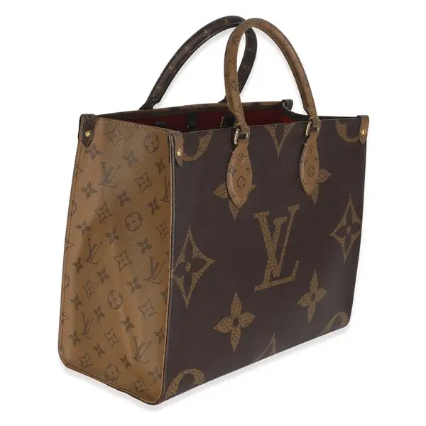 LOUIS VUITTON Reverse Monogram Canvas Giant Onthego Mm Tote