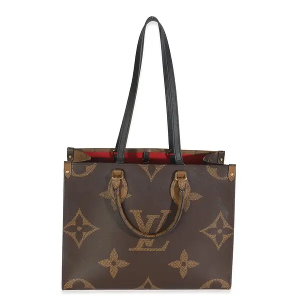 LOUIS VUITTON Reverse Monogram Canvas Giant Onthego Mm Tote