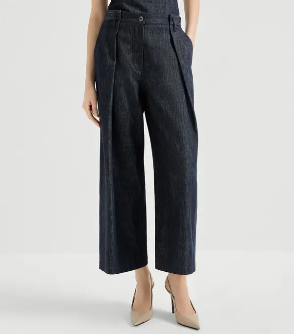 Brunello Cucinelli Wide-leg Jeans