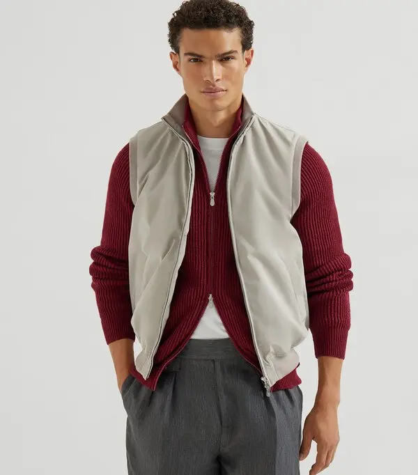 Brunello Cucinelli Water-resistant Gilet - Brown
