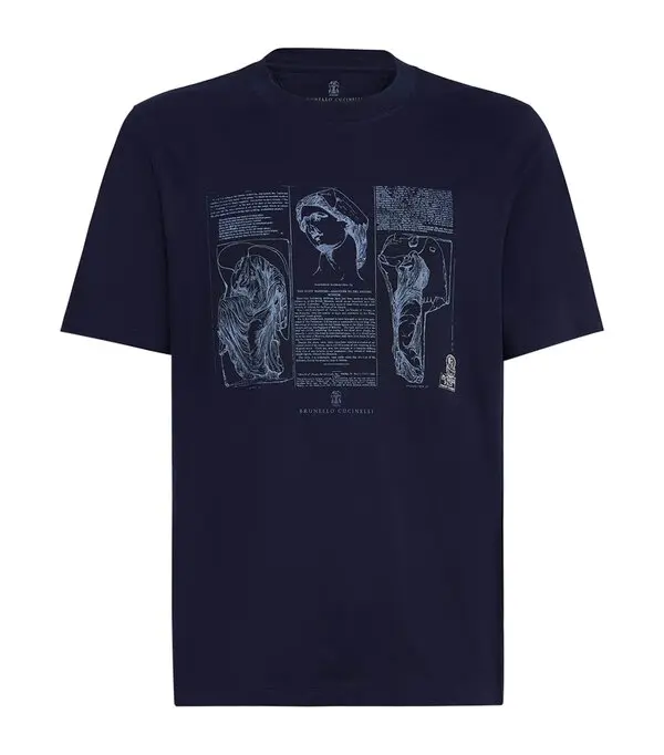 Brunello Cucinelli Cotton Elgin Marbles T-shirt