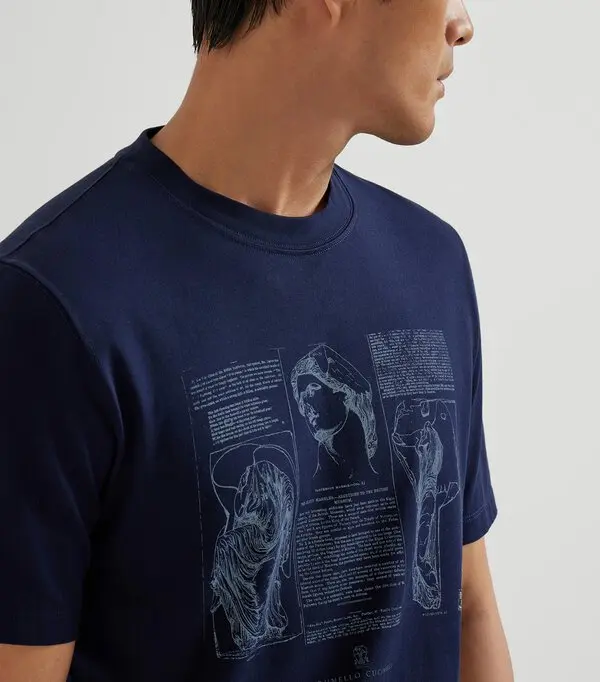 Brunello Cucinelli Cotton Elgin Marbles T-shirt