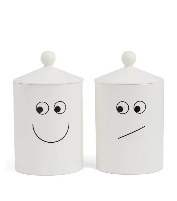 ANYA HINDMARCH Bone China Kitchen Canisters - White