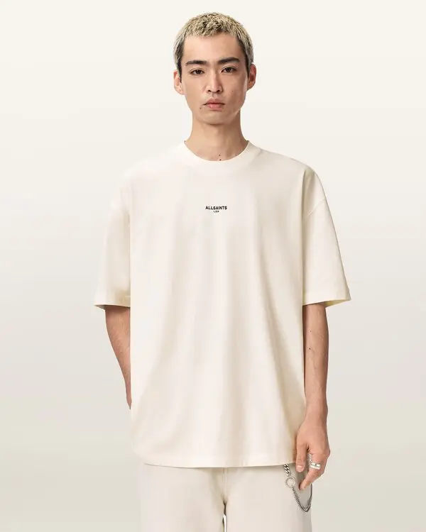 ALLSAINTS Mikro Oversized T-shirt - White