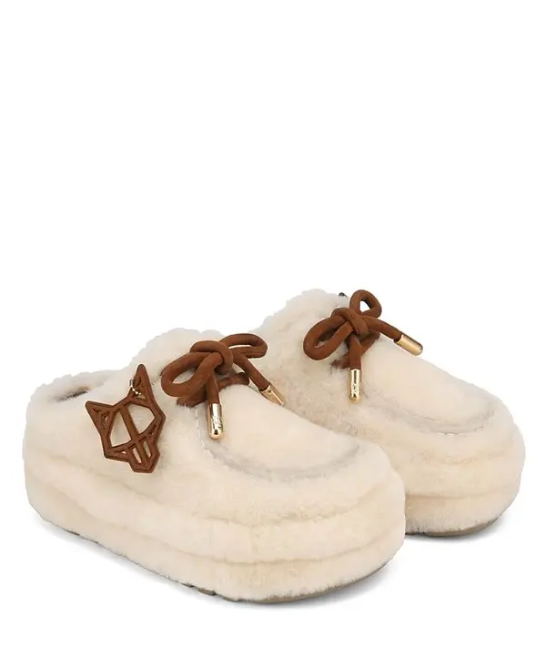 NAKED WOLFE Blizzard Slipper - Beige
