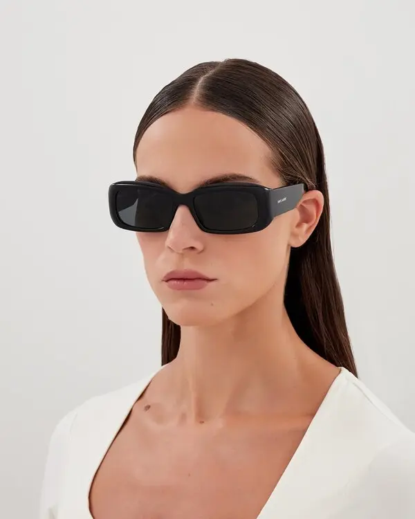 Saint Laurent Rectangle Sunglasses, 55mm