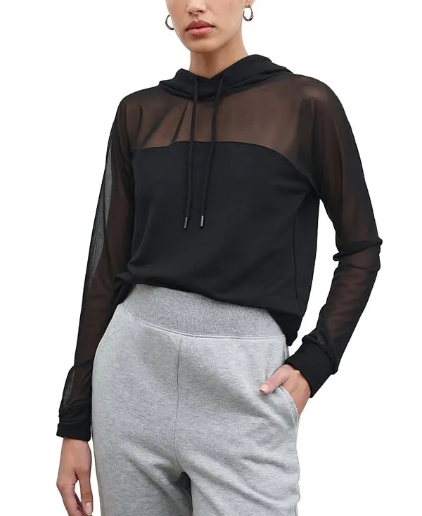 MARCELLA Park Sheer Hoodie