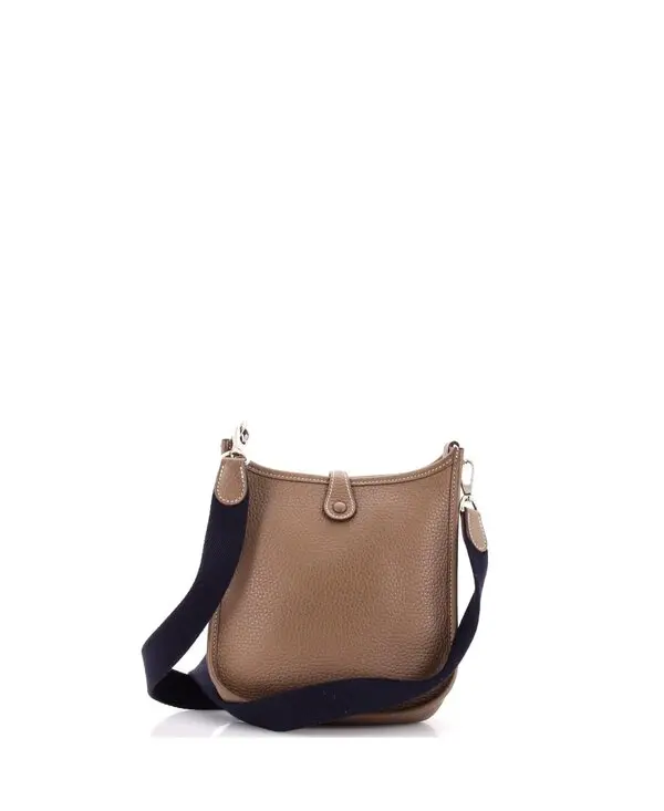 Hermès Tpm Evelyne Bag Gen Iii Clemence - Brown