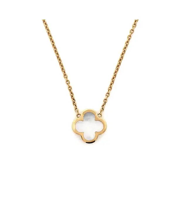 VAN CLEEF & ARPELS Pure Alhambra Pendant Necklace - Gold