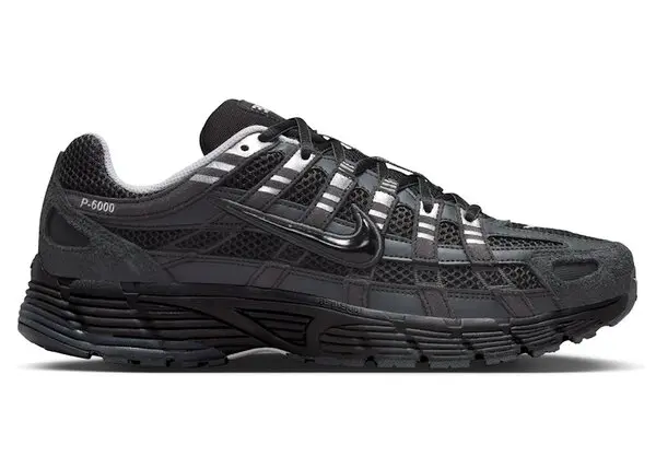 Nike P6000 Suede Sneakers - Anthracite/chrome/metallic Silver