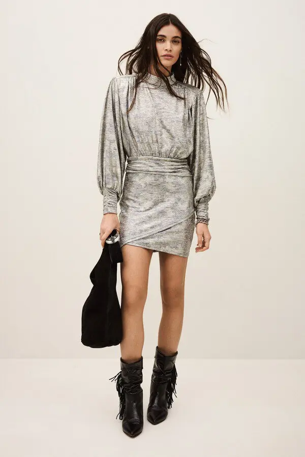 Ba&sh Toleda Dress - Gray