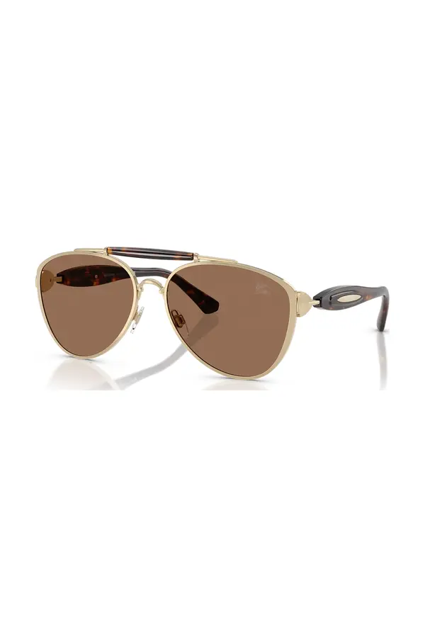 Burberry Be3160 Sunglasses - Gold