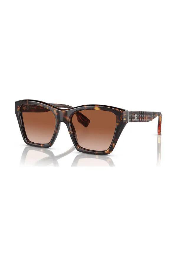 Burberry Square Full Rim Sunglasses - Brown