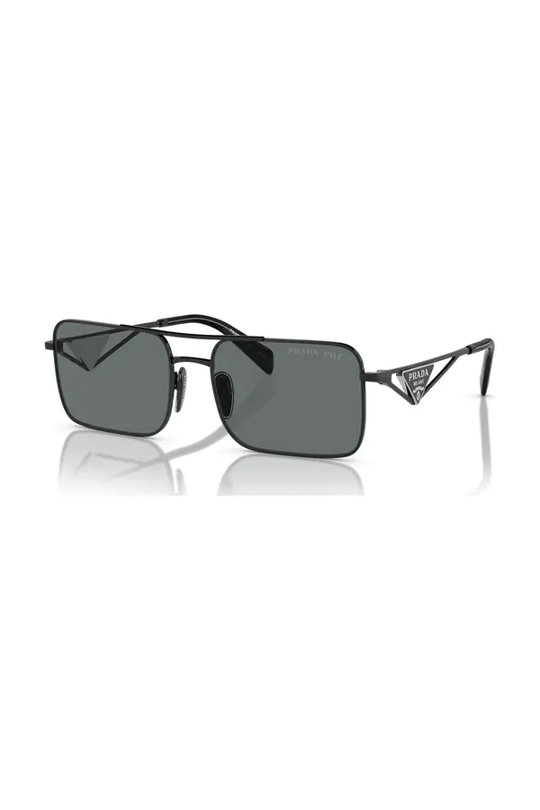 Prada Rectangle Sunglasses - Black