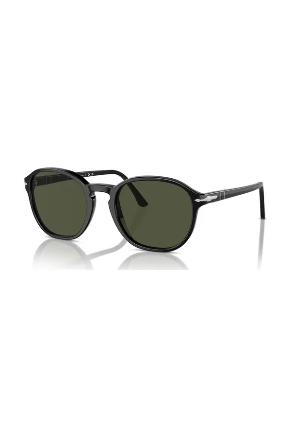 Persol Acetate Sunglasses With Crystal Lenses - Green