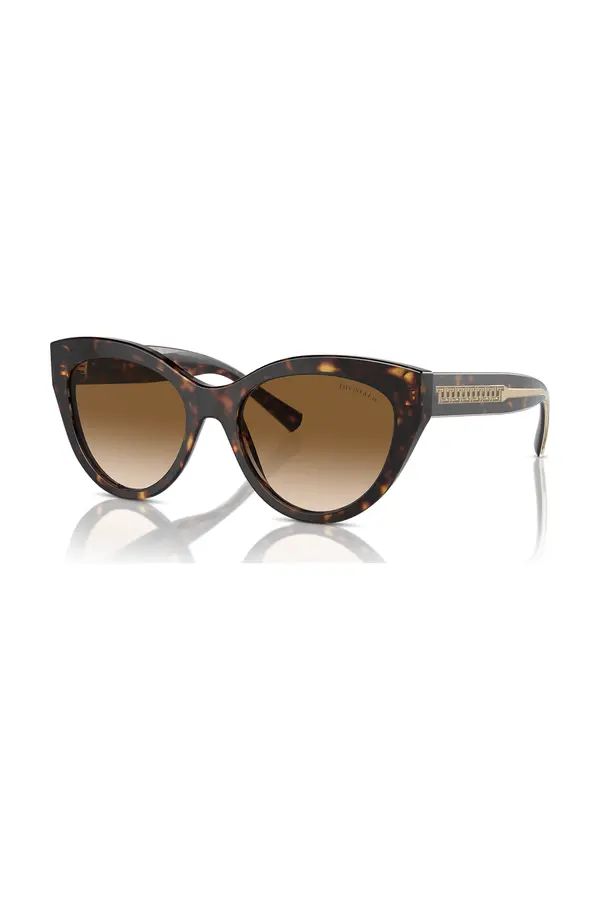 TIFFANY SUNGLASS HUT Cat Eye Sunglasses - Brown
