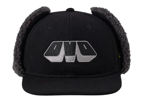 OVO Marvel Shearling Trapper Hat - Black