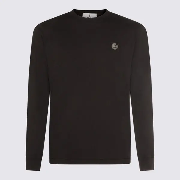 Stone Island Cotton T-shirt - Black