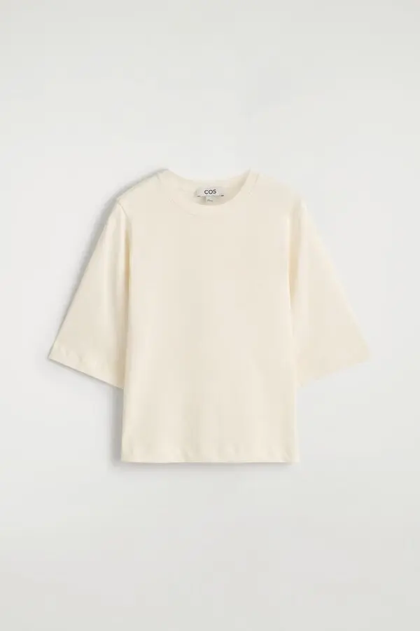 Cos Cotton T-shirt - Beige