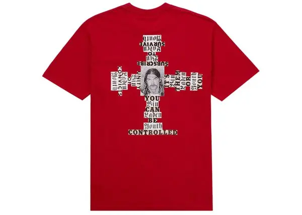 Supreme Dash Snow Tee Shirt - Red