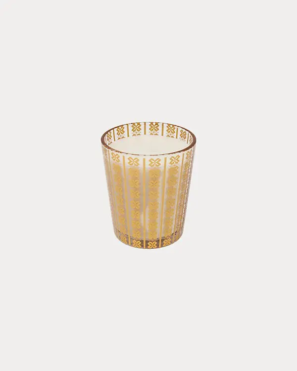 Lilly Pulitzer® Glass Candle - Gold Metallic