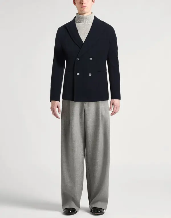 Emporio Armani Virgin Wool Double-breasted Blazer