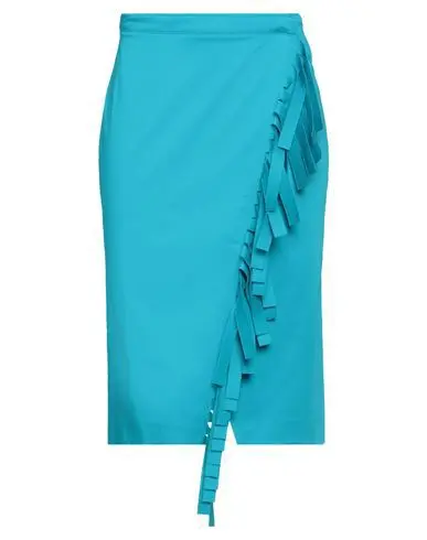 JIJIL Midi Pencil Skirt With Fringe