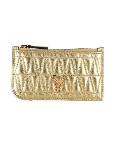 Versace Cardholder Leather - Gold