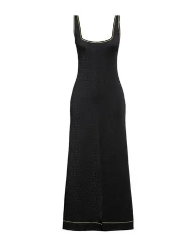GANNI Maxi Dress Recycled Polyester Blend