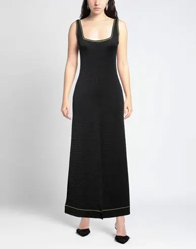 GANNI Maxi Dress Recycled Polyester Blend