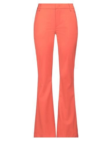 DONDUP Flared Virgin Wool Blend Pants - Rust