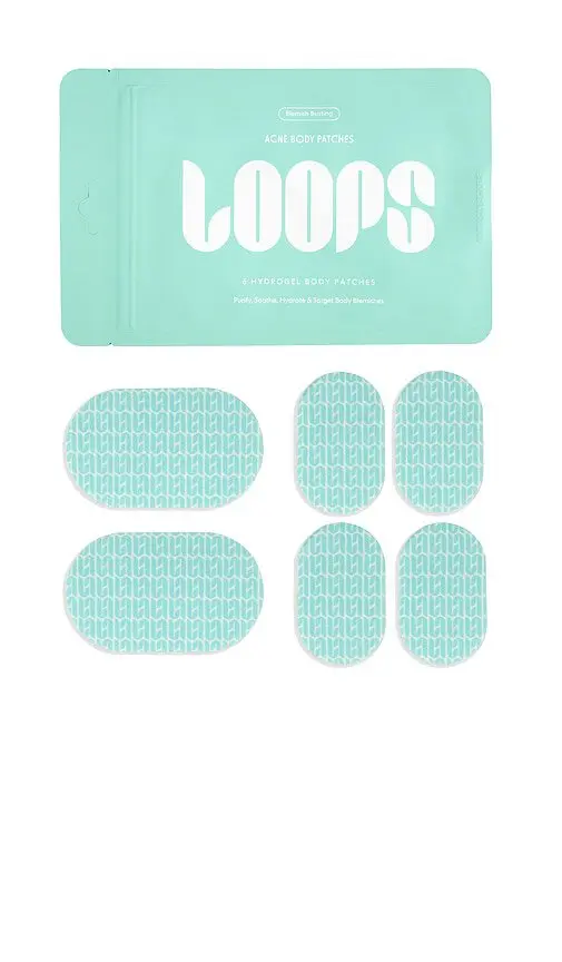 LOOPS BEAUTY Blemish Busting Acne Hydrogel Body Patches - N,a