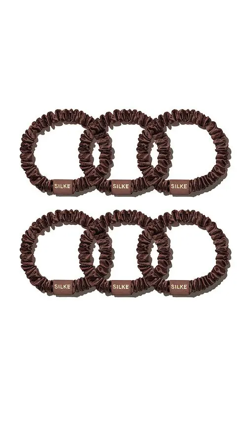 SILKE LONDON Hair Ties - Brown