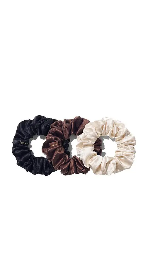 SILKE LONDON Hair Scrunchies - Classic Mix