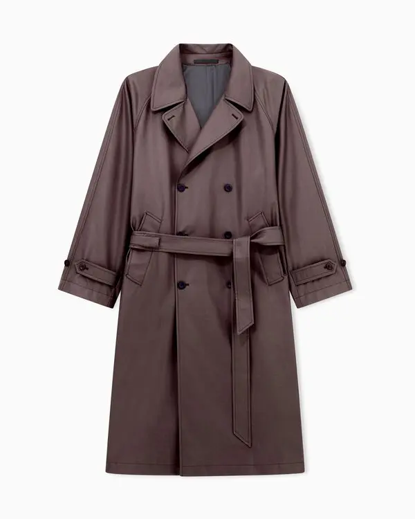 Giorgio Armani Trench Coat - Brown