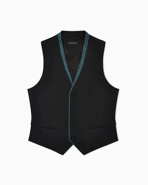Giorgio Armani Waistcoat - Black