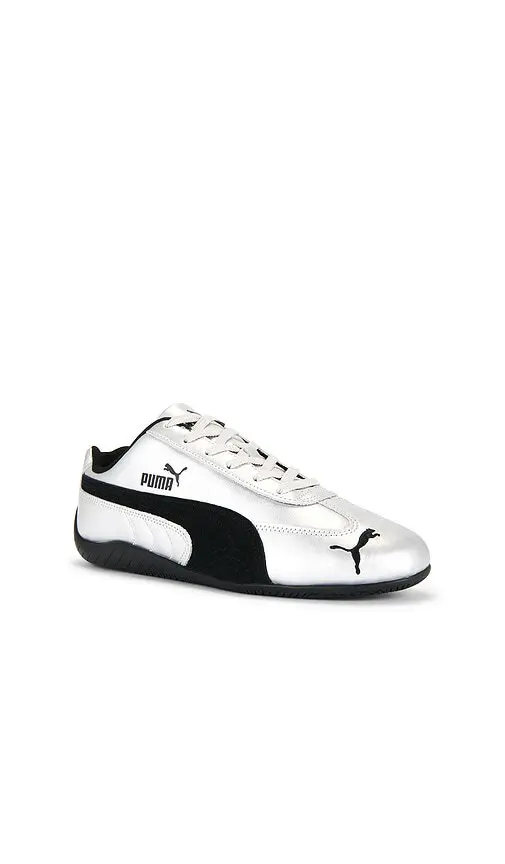 PUMA Speedcat Metallic Sneaker - Black & Metallic