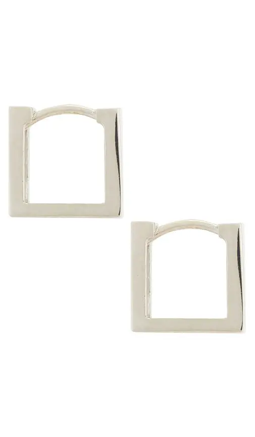 LOUPN Square Hoop Earrings