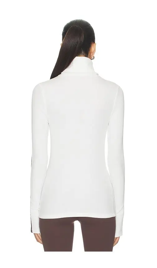 Splits59 Jackson Rib Full Length Turtleneck Top