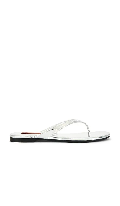 SIMONMILLER Salerno Thong Sandal In Metallic