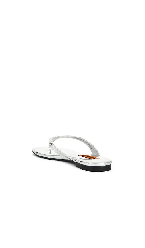 SIMONMILLER Salerno Thong Sandal In Metallic