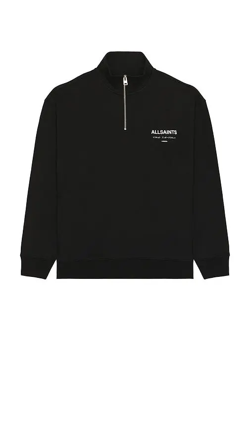 ALLSAINTS Underground Half Zip Sweatshirt