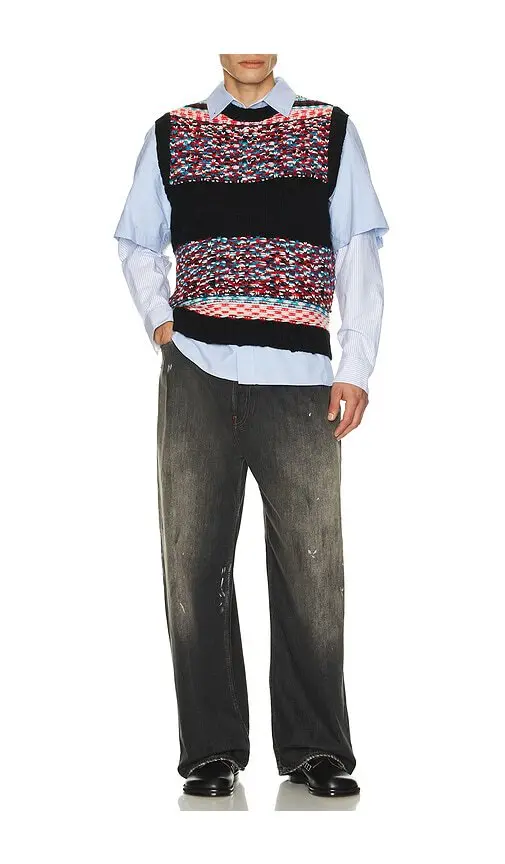Andersson Bell Nordic Crew Neck Vest