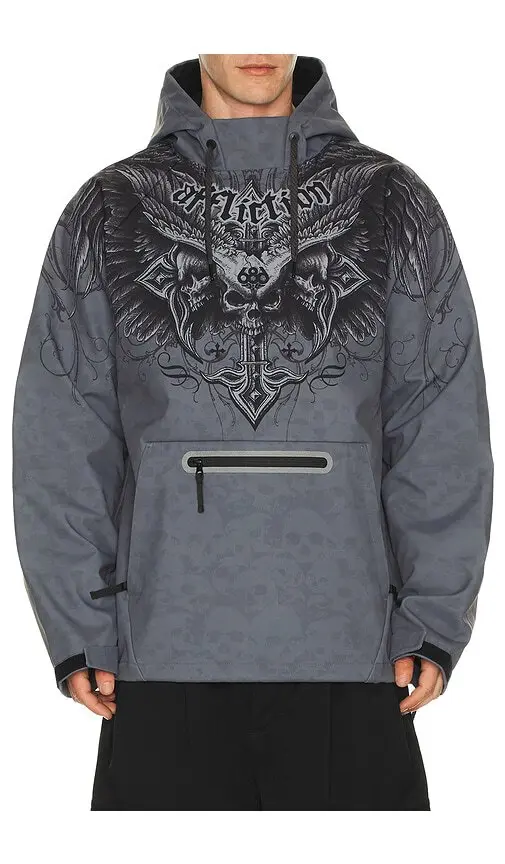 AFFLICTION X 686 Waterproof Hooded Jacket